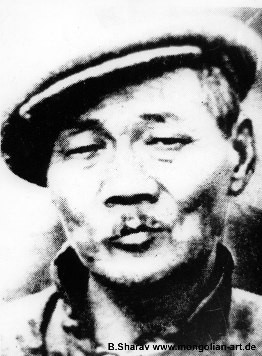 MARZAN SHARAV The Court painter for the last Emperor of Mongolia